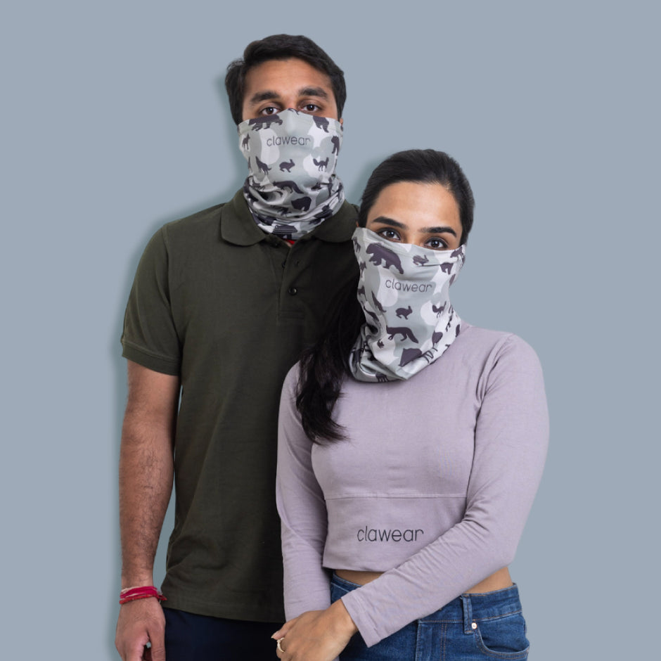 Buy Buff Neck Gaiter & Neck Buff – Cotton Bandanas Online – Clawear