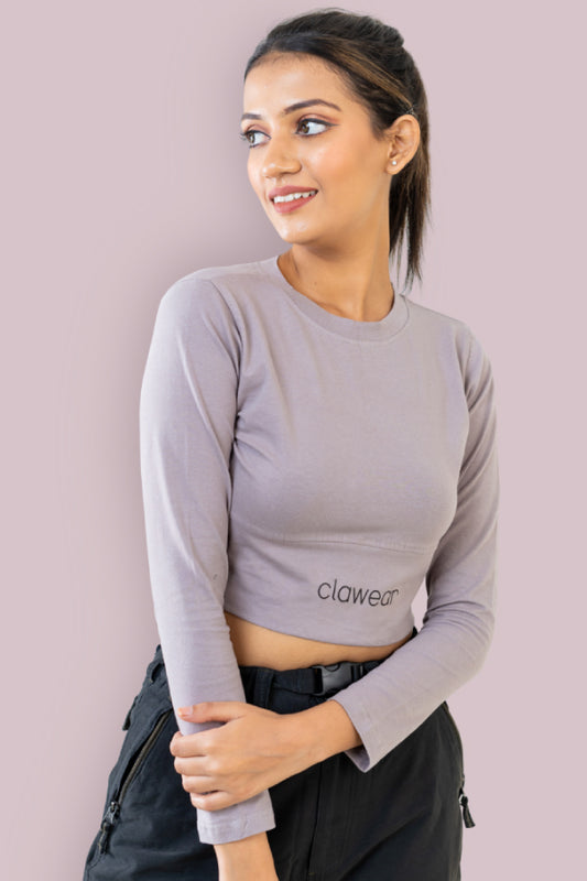 Shop Full Sleeve & Tank Crop Tops for Women - Trendy Styles – Clawear